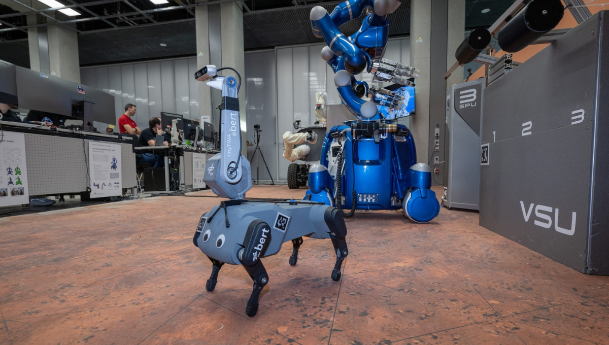 Míľnik v telerobotike: Astronaut po prvý raz ovládal robot na Zemi z ...